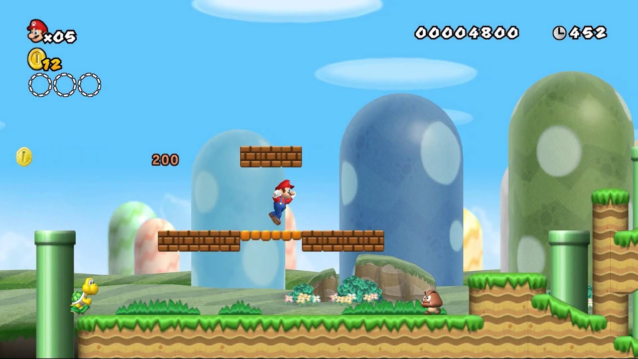 Intro New Super Mario Bros [Español HD] - YouTube