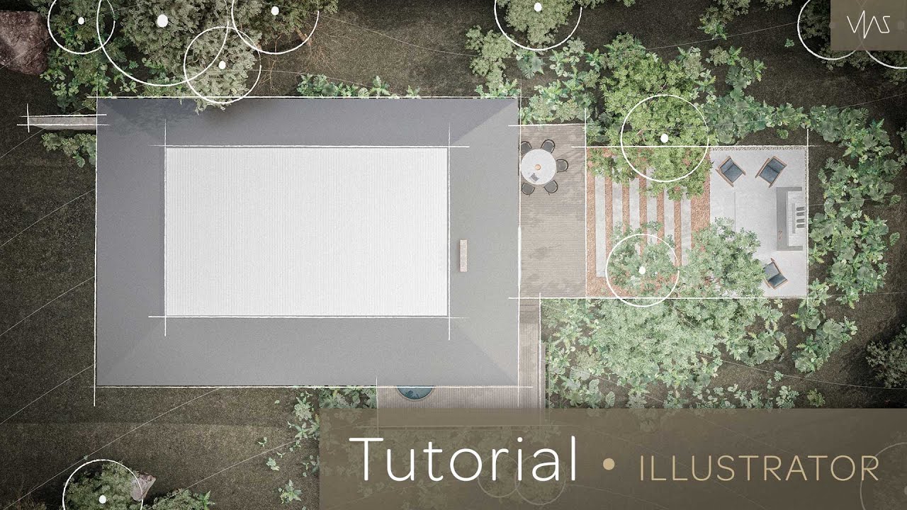 Render + Linhas de croqui | Illustrator - YouTube