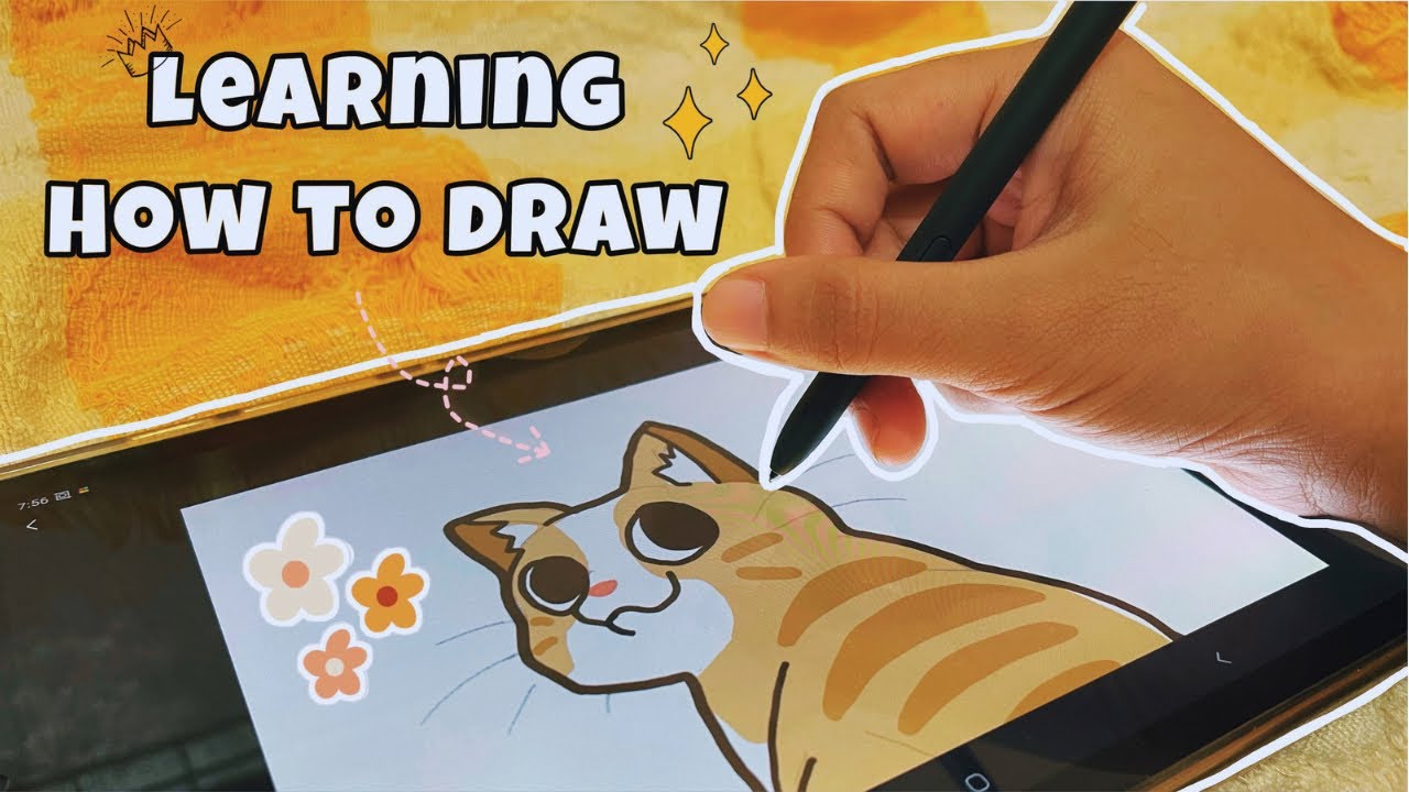️PENUP w/ me 🌸 | Learning how to draw ~ live drawing - YouTube