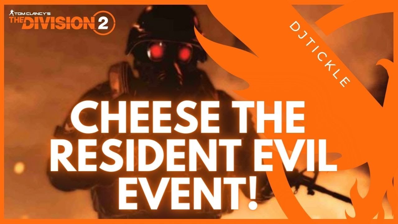 CHEESE THE RESIDENT EVIL PROJECTS! THE DIVISION 2! - YouTube