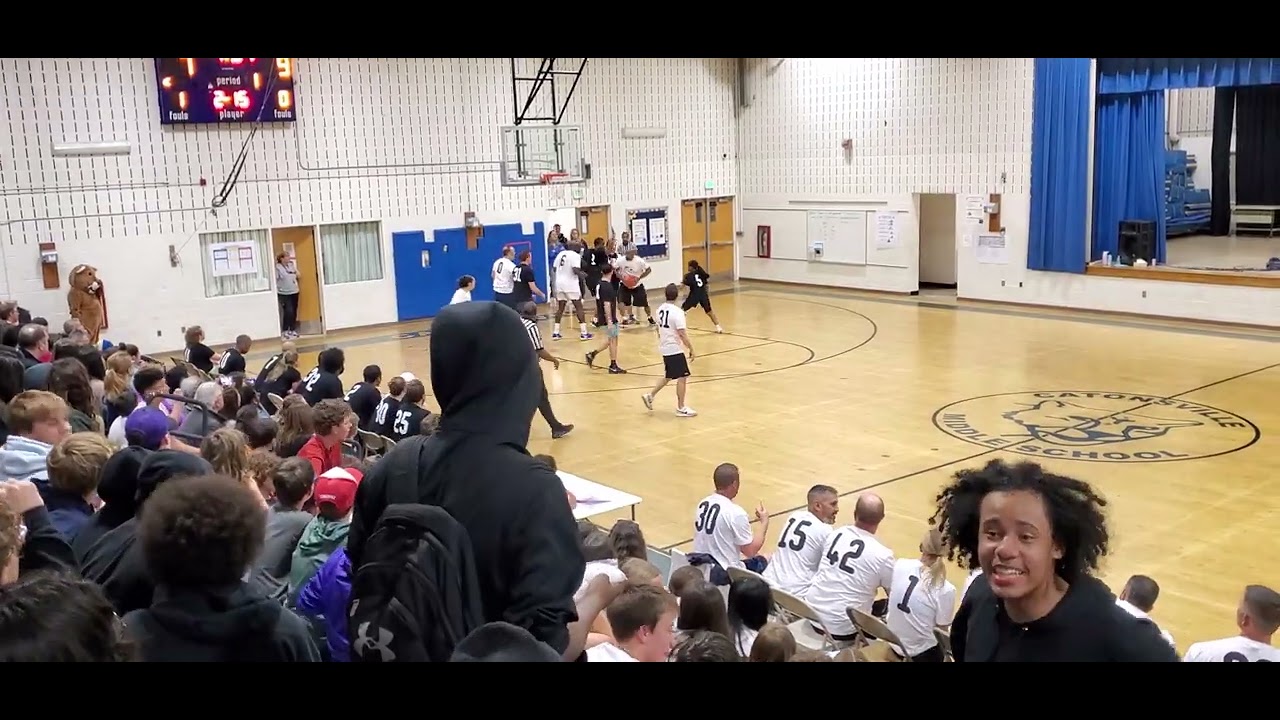 2024 Catonsville Middle School Parents vs Teachers Game - YouTube