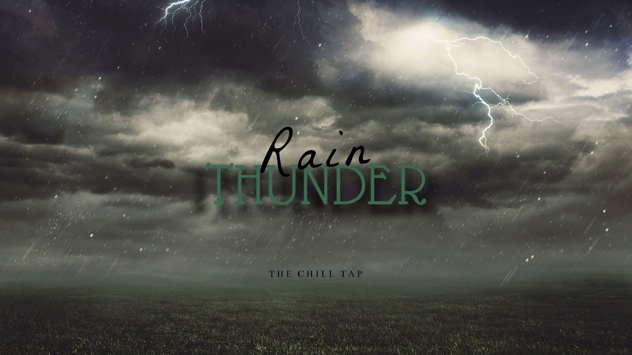 Sublime Rain & Thunder💨| Blank Screen🌑| 3 Hours😴 - YouTube