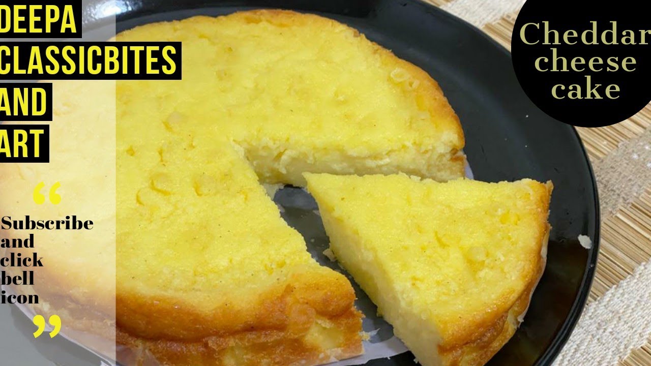 Cheddar Cheese Cake | Cheese Cake Recipe | Homemade Cheese Cake - YouTube