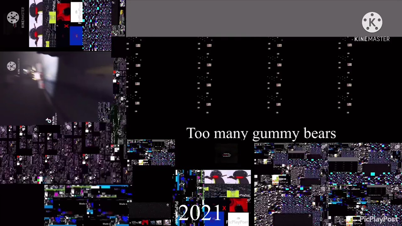 Evolution of too many gummy bears - YouTube