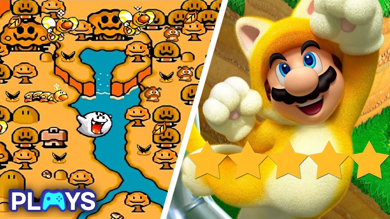 The 10 HARDEST Rewards to Unlock in Super Mario Games - YouTube