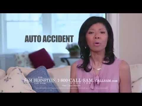 2015 Sam Bernstein Law Firm television commercial, actress Kelli ...