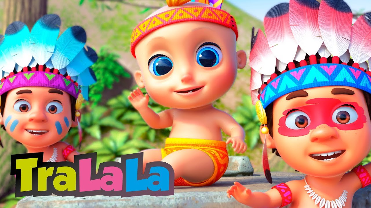 Zece indieni - Cântece pentru copii TraLaLa - YouTube