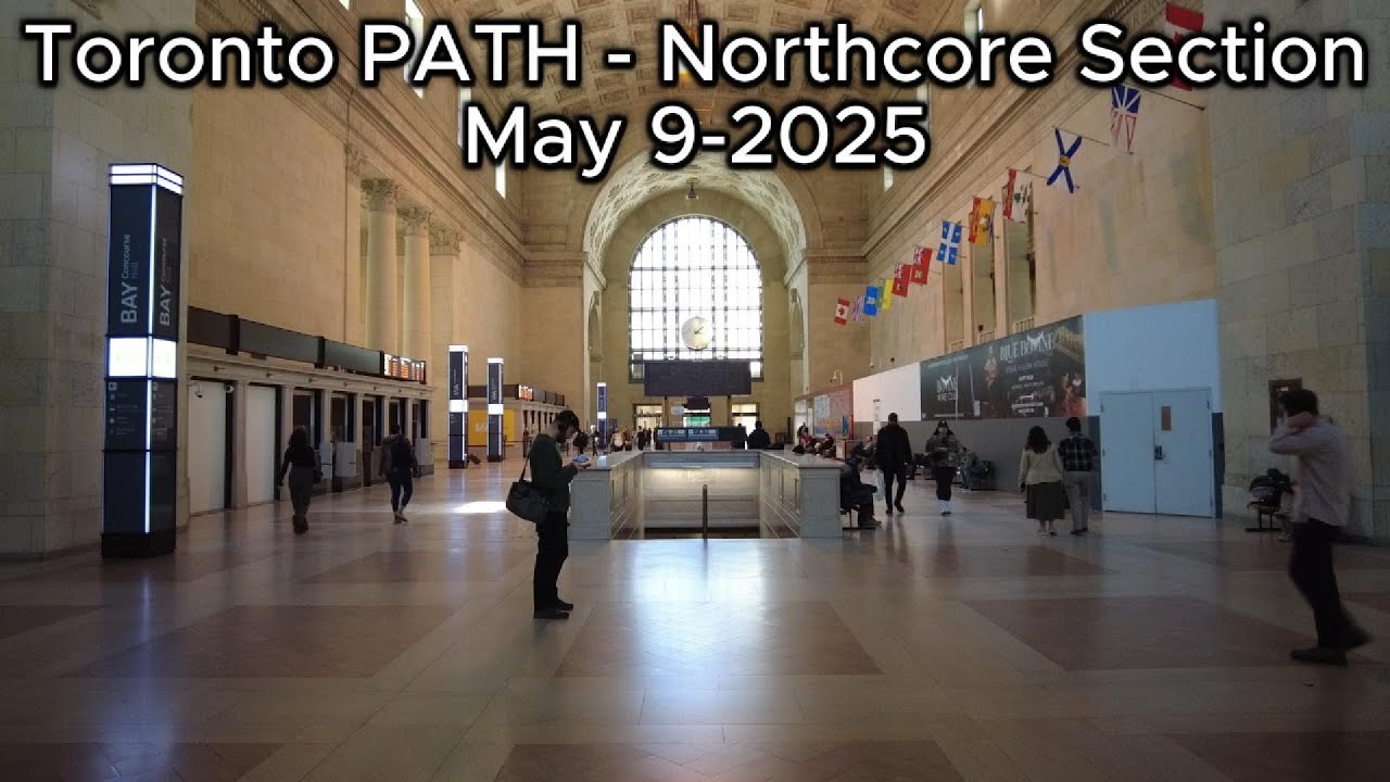 PATH Toronto Northcore Section May 9 2025 - YouTube