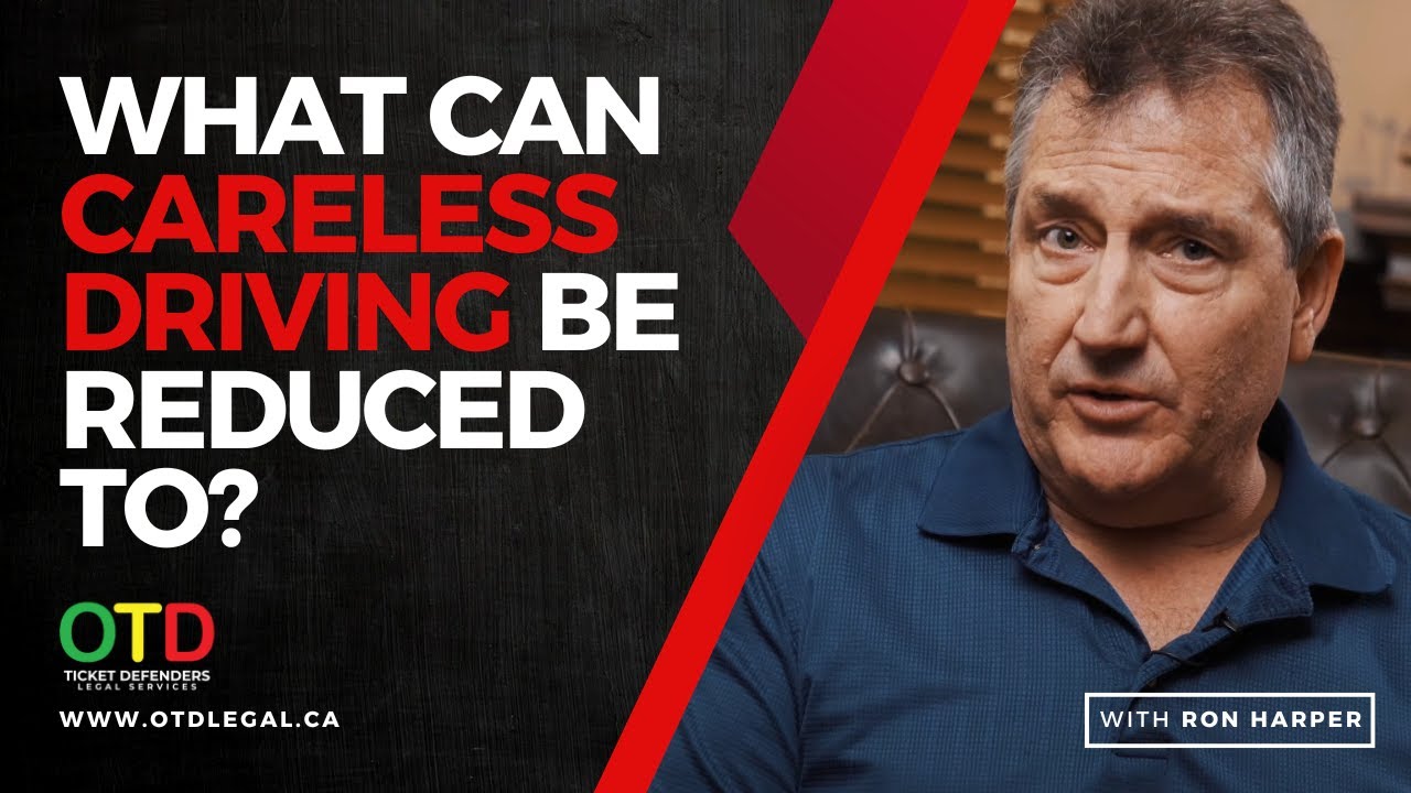 WHAT CAN A CARELESS DRIVING CHARGE BE REDUCED TO YouTube