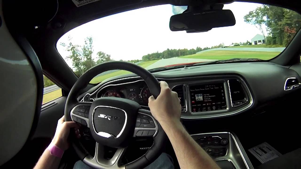 2015 Dodge Challenger SRT Hellcat TRACK TEST - YouTube