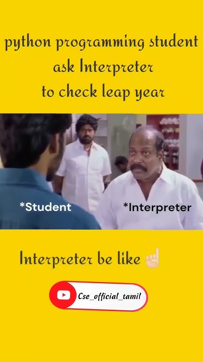 python vs interpreter #programming - YouTube