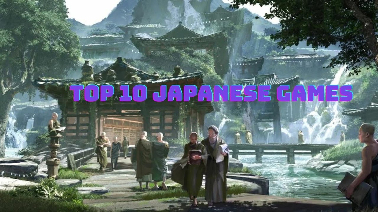 Top 10 Japanese Video Games - YouTube