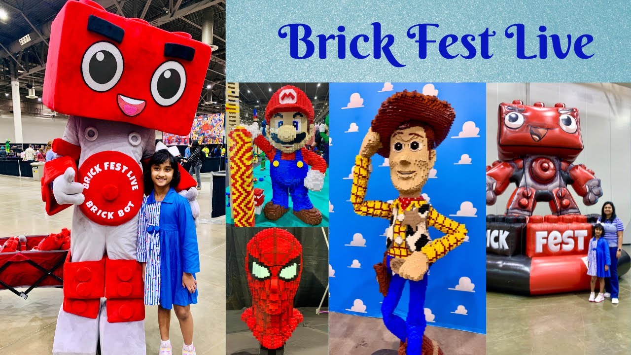 Brick Fest Live | Brick Fest LEGO Fan Experience - YouTube