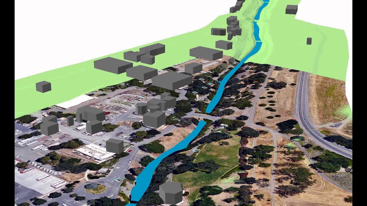 ArcGIS Fly-Through - YouTube