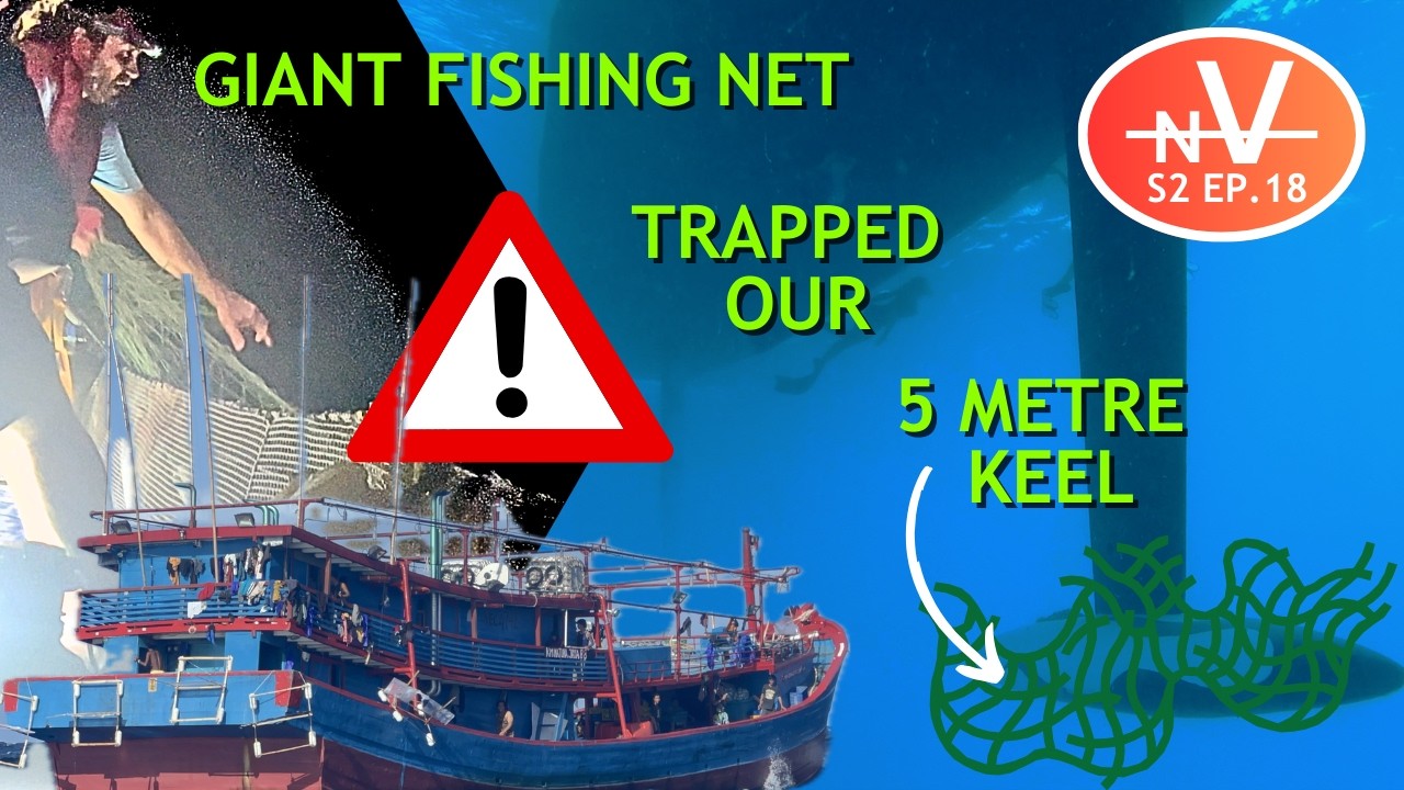 High Speed Ocean Drama - Near Fatal Net Entanglement - YouTube