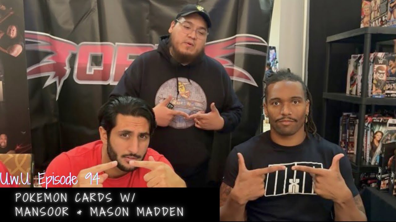 Mansoor & Mace open up Pokemon Cards! UwU Episode 94 - YouTube