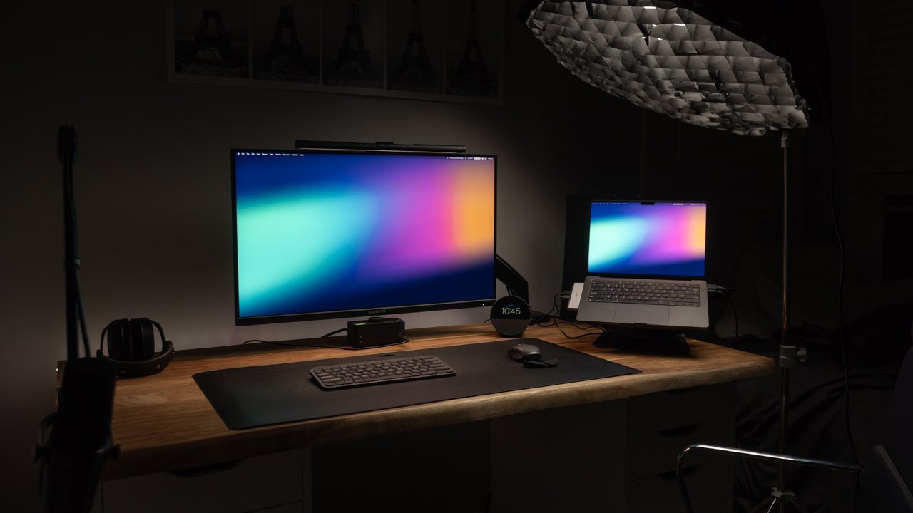 The Single Monitor Desk Setup 2024 - Mac & PS5 - YouTube