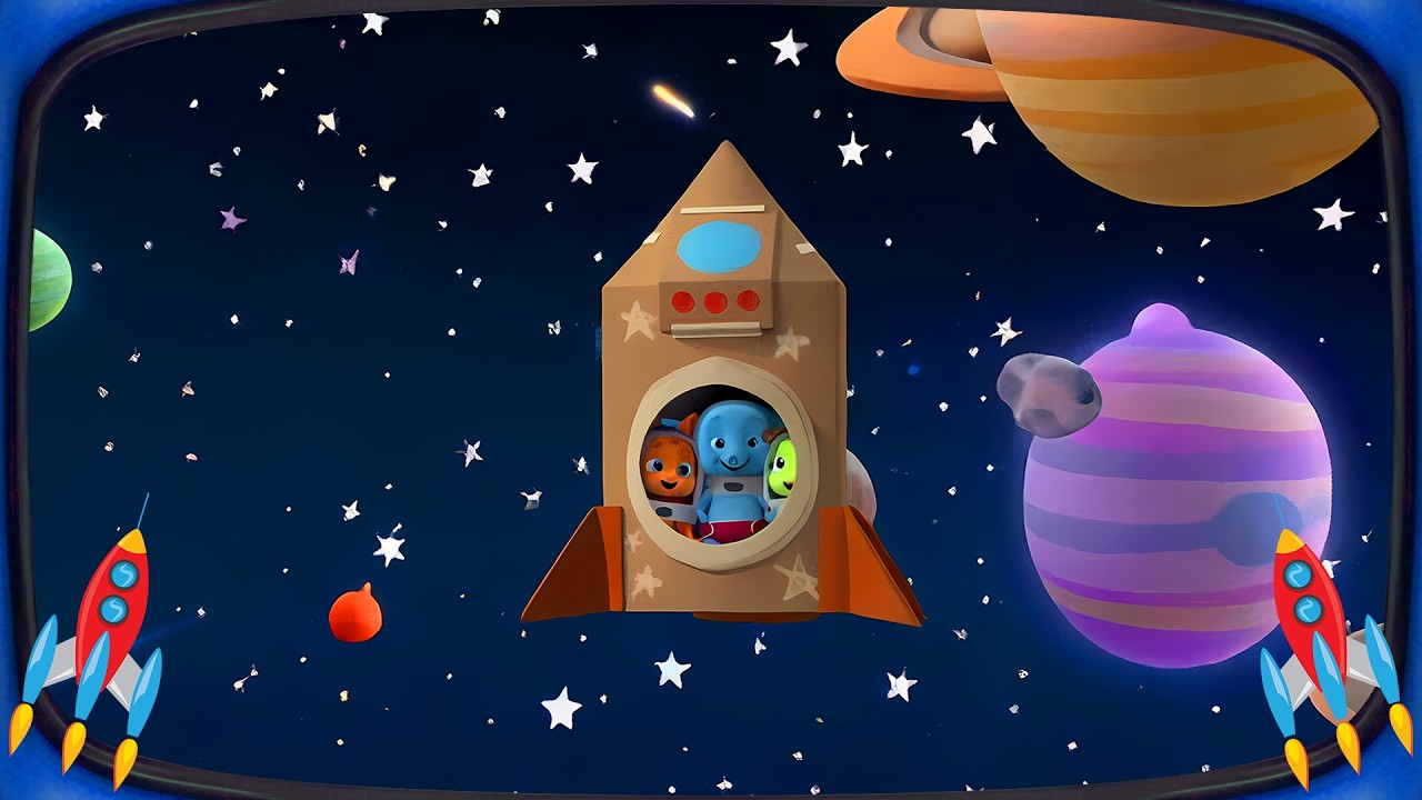 Word Party Sing a Song - Round and Round The Galaxy - YouTube