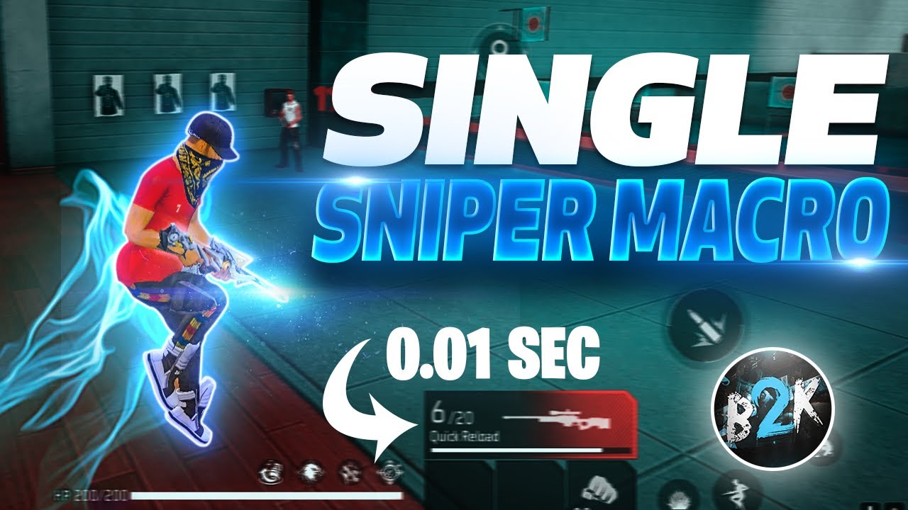 SINGLE SNIPER MACRO FOR FREE FIRE ⚙️⚙️ SINGLE AWM/M82B MACRO FOR PC ...