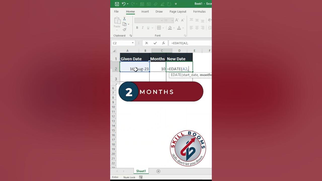 FIND NEXT DATE IN EXCEL WITH EDATE FUNCTION Urdu Hindi exceltips find-next-date-in-excel-with-edate-function-urdu-hindi-exceltips