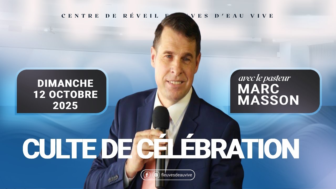 Culte du dimanche 12 octobre 2025 - Pasteur Marc Masson - YouTube