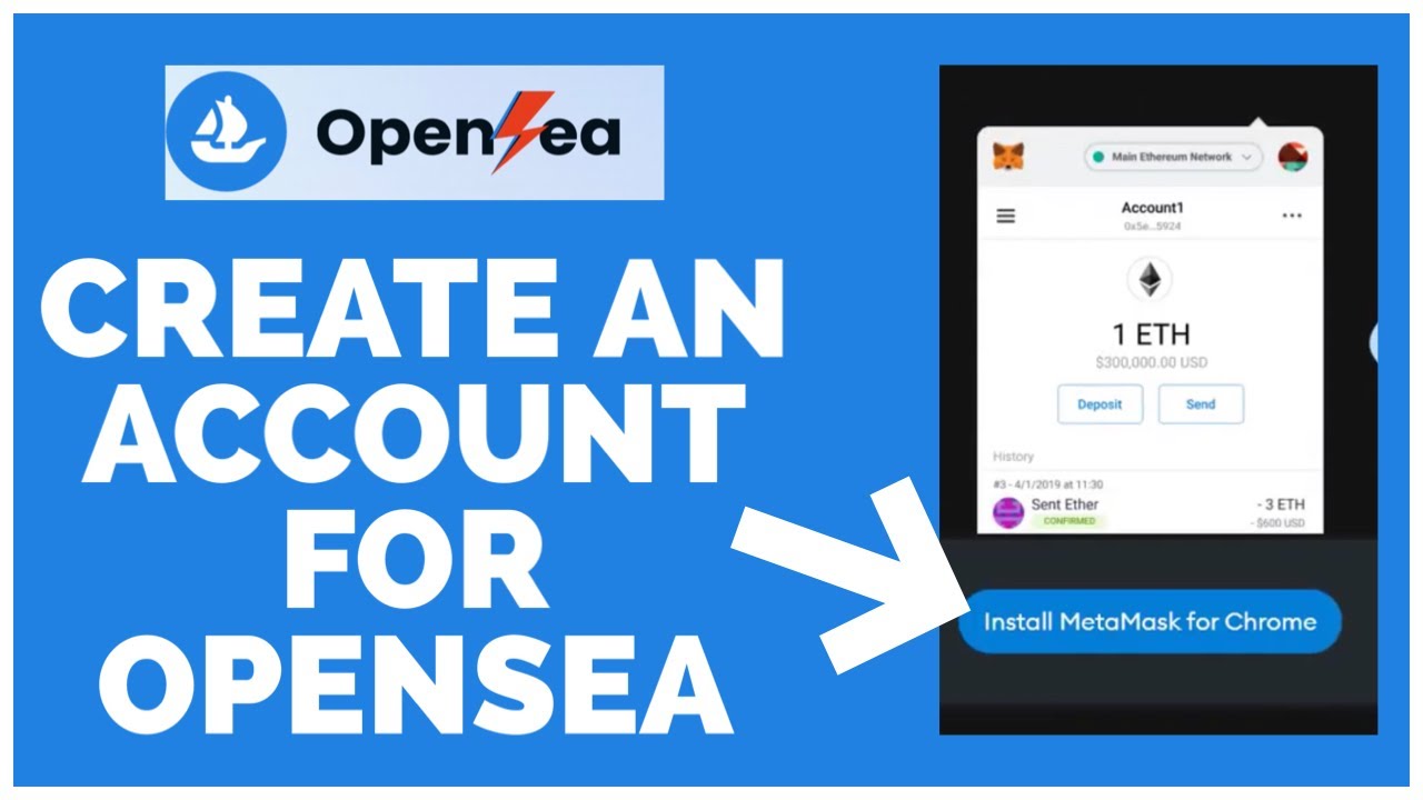How to Create OpenSea NFT Account (Quick & Easy!) | OpenSea Tutorial - YouTube