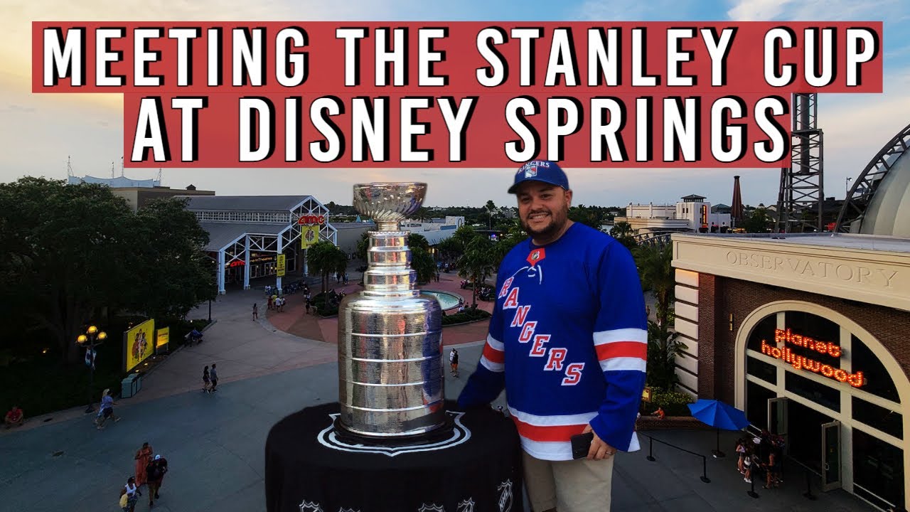 Rare Stanley Cup Appearance at Disney Springs | Florida - YouTube