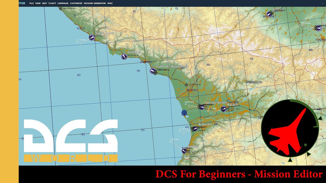 DCS For Beginners - Mission Editor | DCS | DCS World | Digital Combat ...