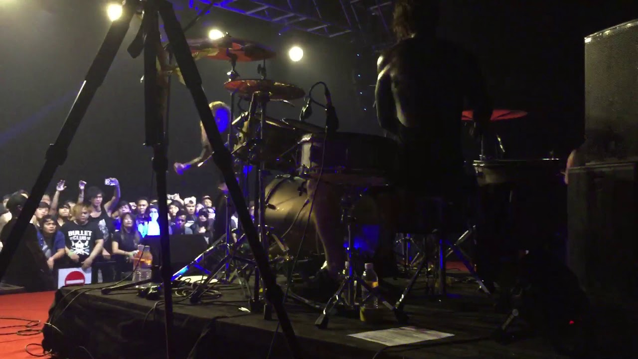 Jerod Boyd Drum Solo -Miss May I Live in Kuching, Sarawak 2017 . Asia ...