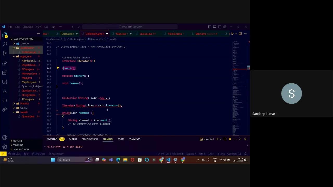 Java Revision Session 2 for Oppe 1 Week 6 + oppe1 question from week 6 #iit madras @JAVA - YouTube