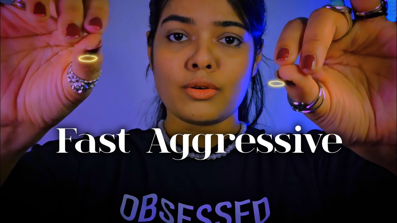 ASMR REIKI | Fast Aggressive Energy Cleanse | Stress Relief - YouTube
