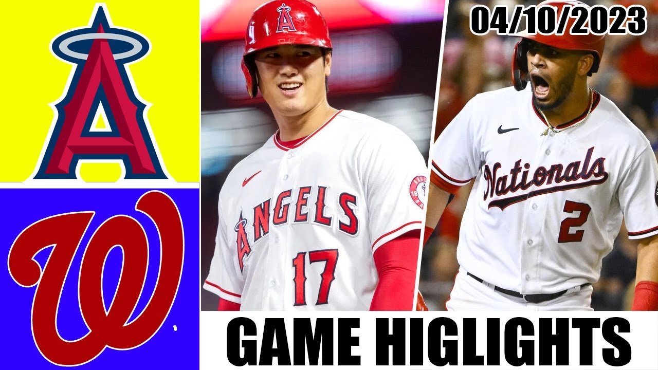 Washington Nationals vs Los Angeles Angels FULL GAME HIGHLIGHTS | MLB ...