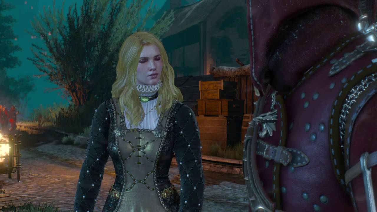 Spotkanie z Vivienne w Novigradzie Wiedźmin 3: Krew i Wino Witcher 3 ...