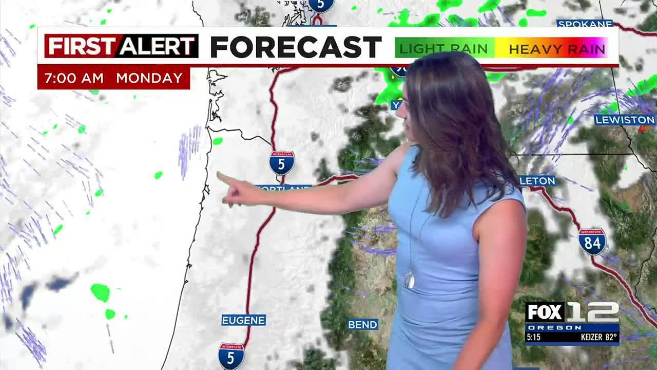 First Alert Sunday evening FOX 12 weather forecast (7/9) - YouTube