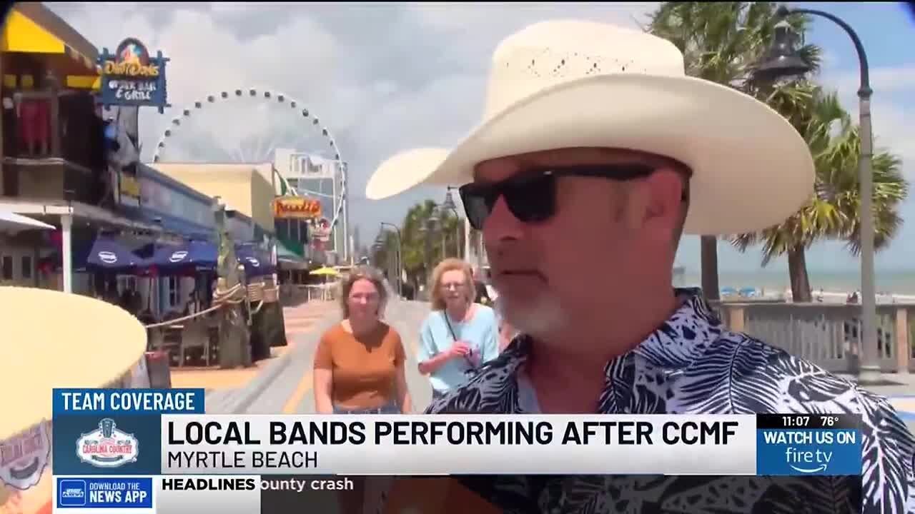 Local bands performing after CCMF - YouTube