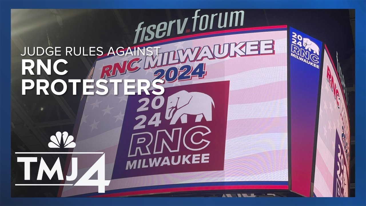 Judge rules against allowing protesters to march through RNC security ...