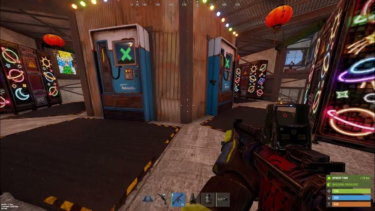 Rust hexagon base w/ bunker, compound and external TCs - YouTube