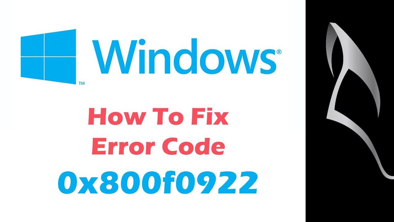 How To Fix Error Code 0x800f0922 Windows Update Error 0x800f0922 how-to-fix-error-code-0x800f0922-windows-update-error-0x800f0922