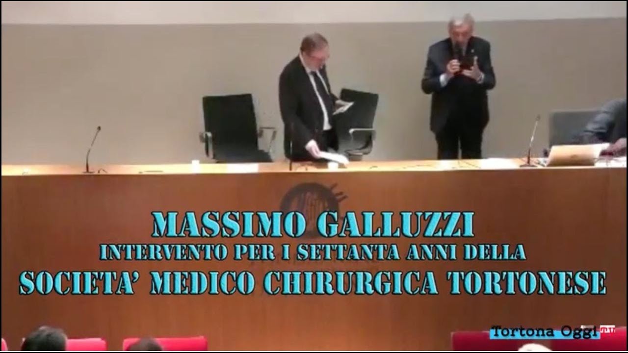 Intervento di Massimo Galluzzi per il 70° della Società Medico ...