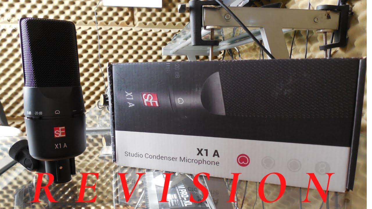 Microfono condenser SE Electronics X1A (revisión y prueba) - YouTube