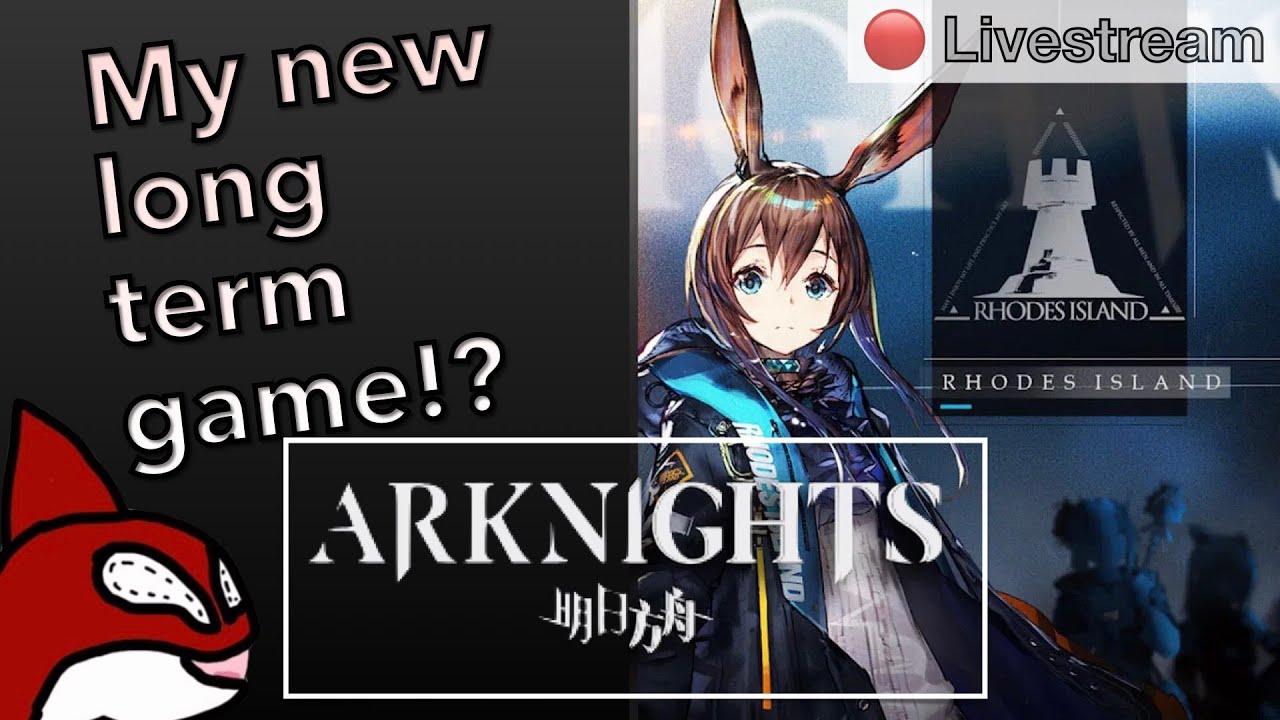 New long term game!? | Arknights live #1 - YouTube