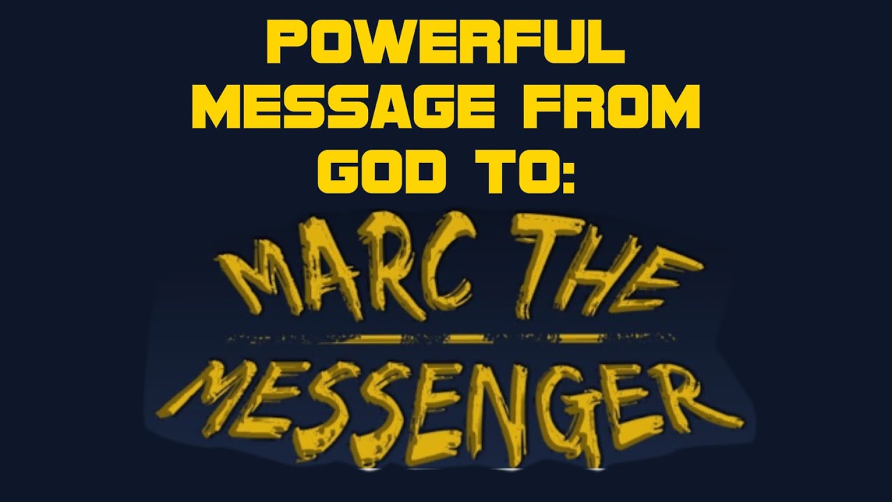 At Marc The Messenger from God #propheticword #bibleteaching # ...