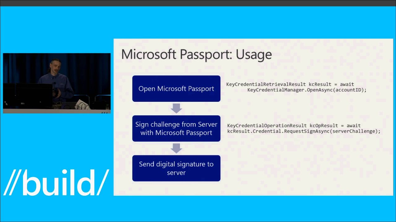 //Build 2015 - Moving Beyond Passwords: Microsoft Passport and Windows ...