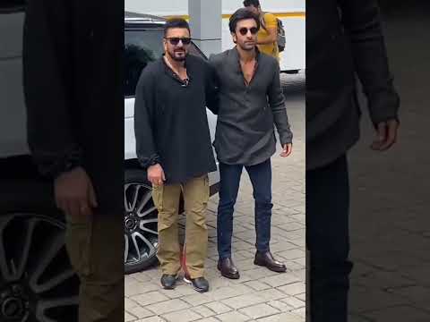 shamshera Movie promotion sanjay dutt Ranbir Kapoor #shorts #kgf2 #sanjaydutt #ranbirkapoor #kgf