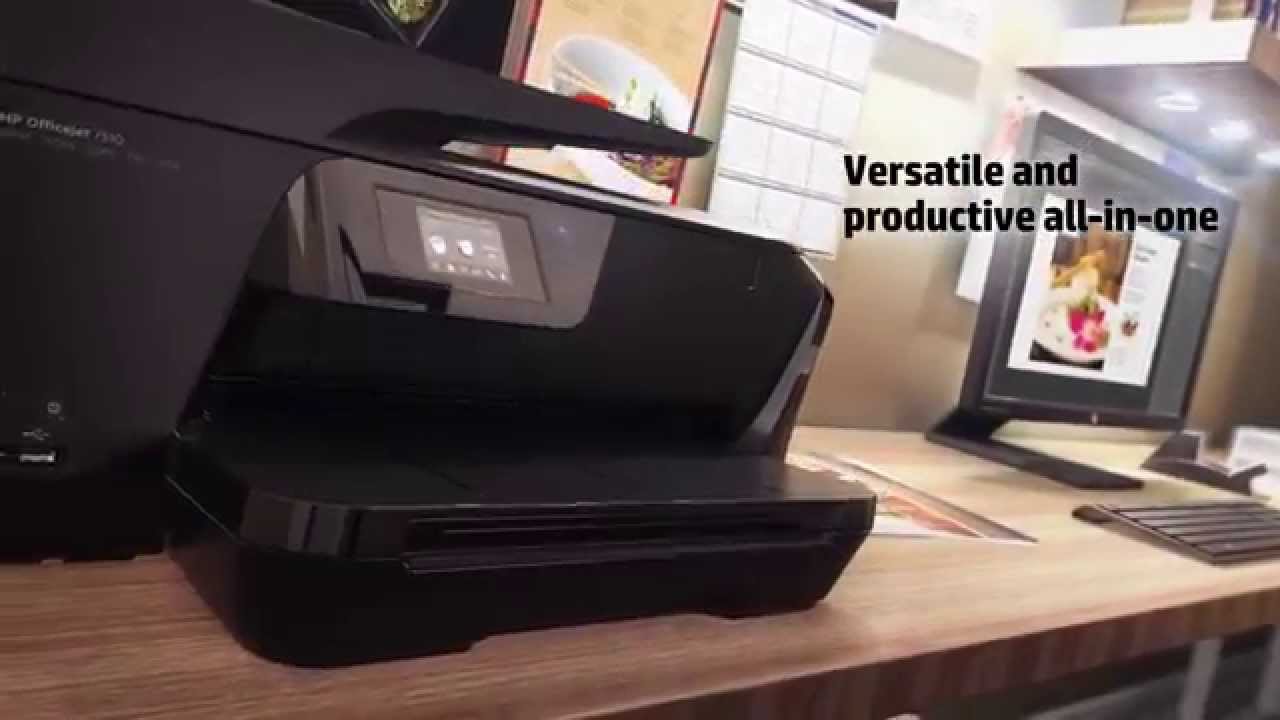 HP OfficeJet 7510 Printer - YouTube