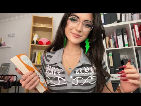 That Girl With Long Nails Sits Next To You - ASMR Personal Attention