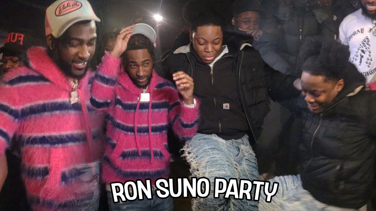 Crashing A NYC Drill Rappers PARTY Ft. Ron Suno & MORE - YouTube