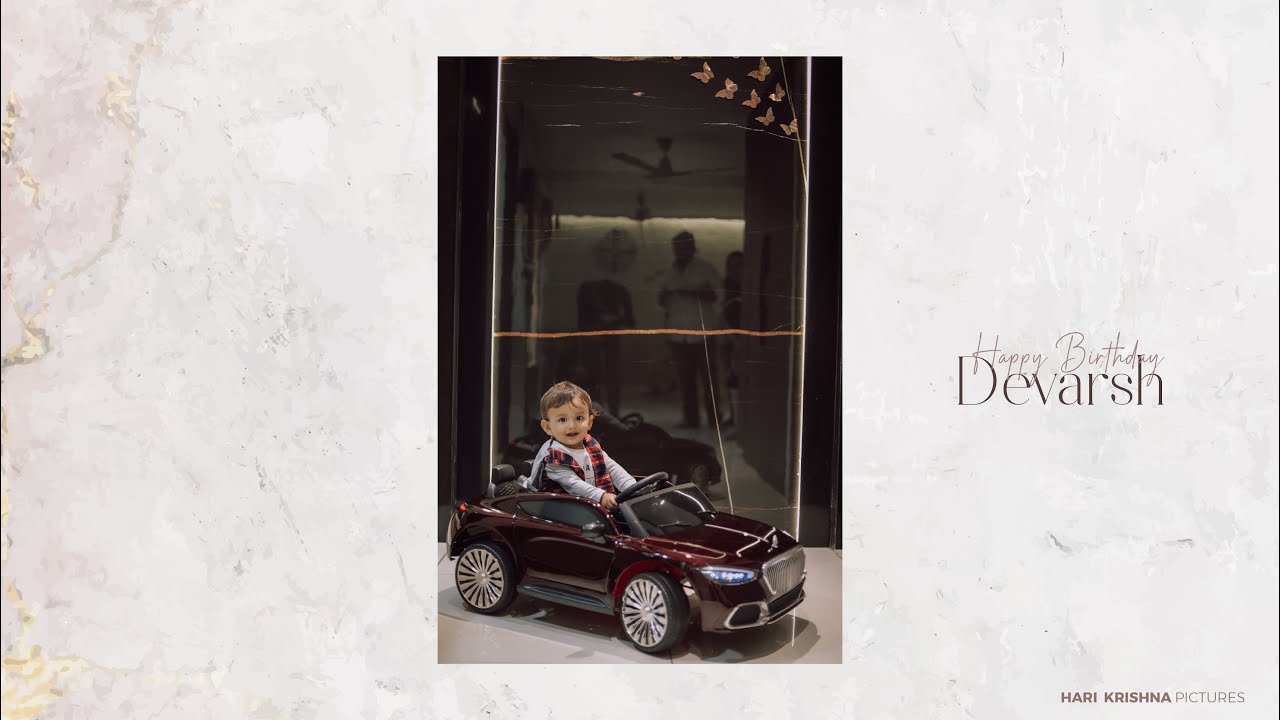 devarsh birthday shoot \\ hare krishna pictures \\ - YouTube