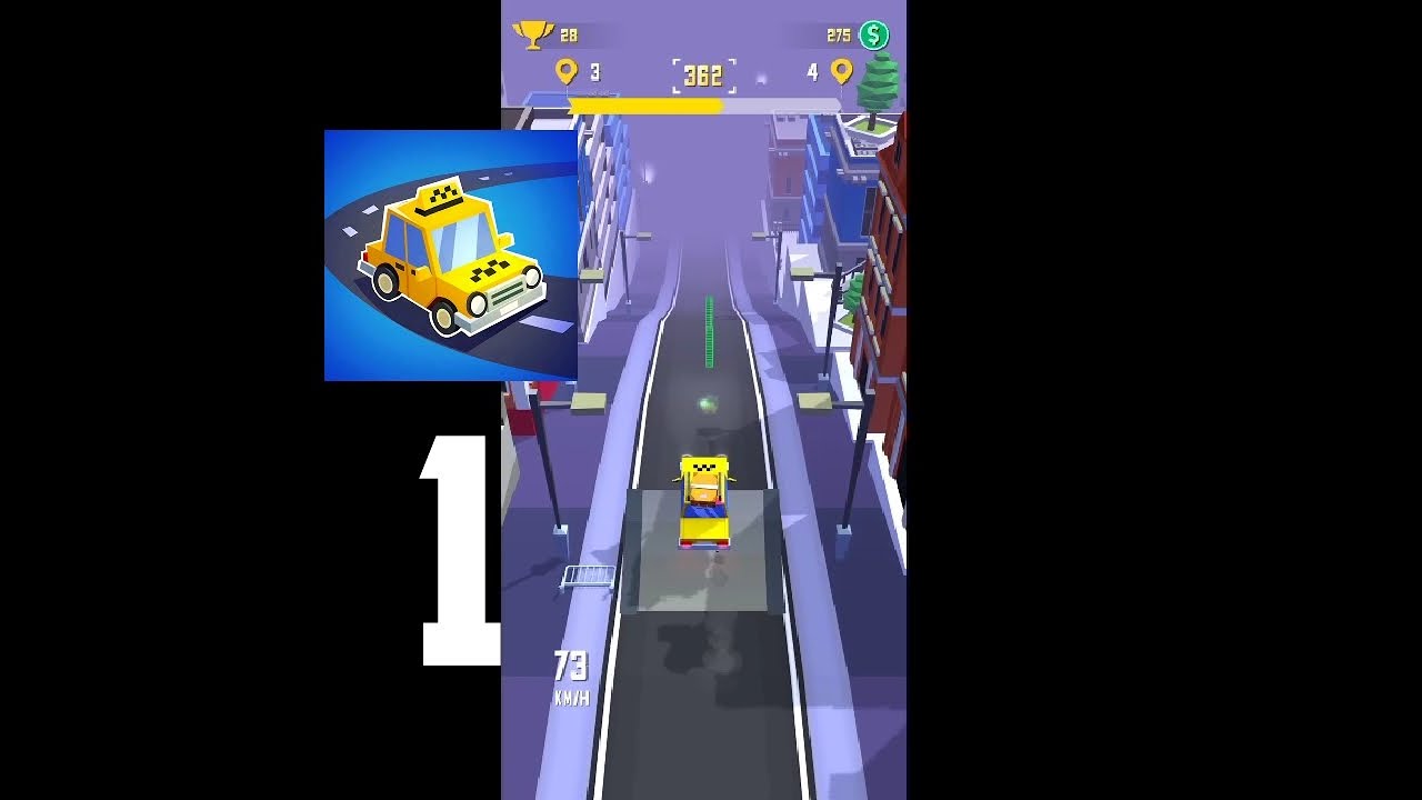 Taxi Run: Crazy Driver / Part 1 - HD GamePlay / Lv. 1 to 10 (Android ...