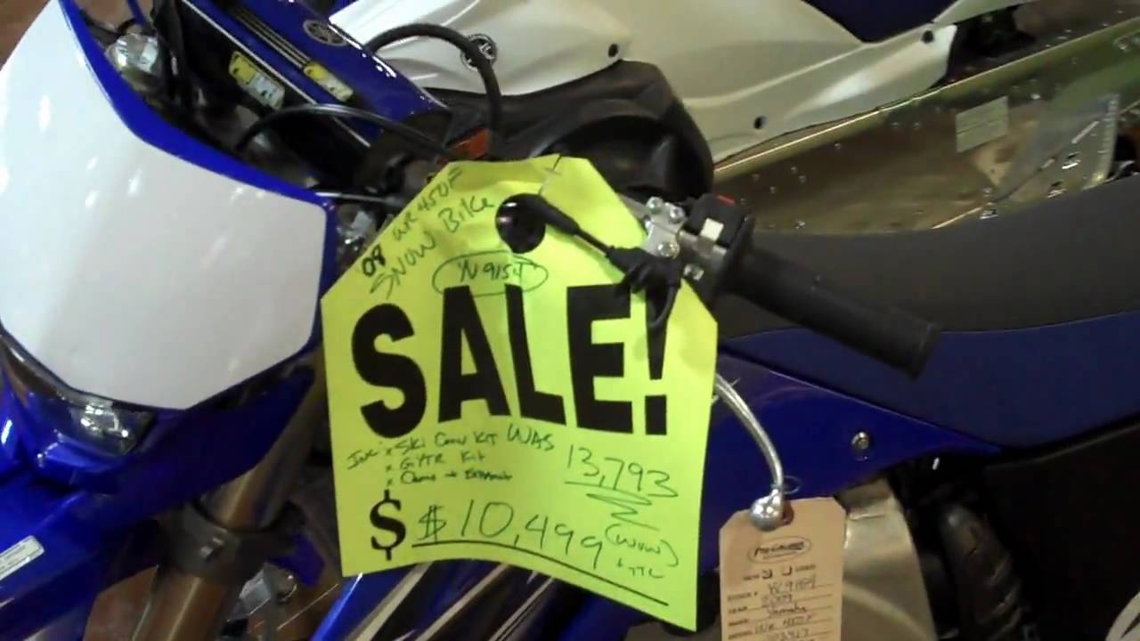 2009 Yamaha WR450F with Explorer Track at ProCaliber Motorsports ...